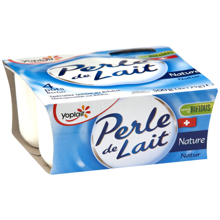 Yoplait Perle de Lait plain yogurts 4x125g • EuropaFoodXB • Buy food ...