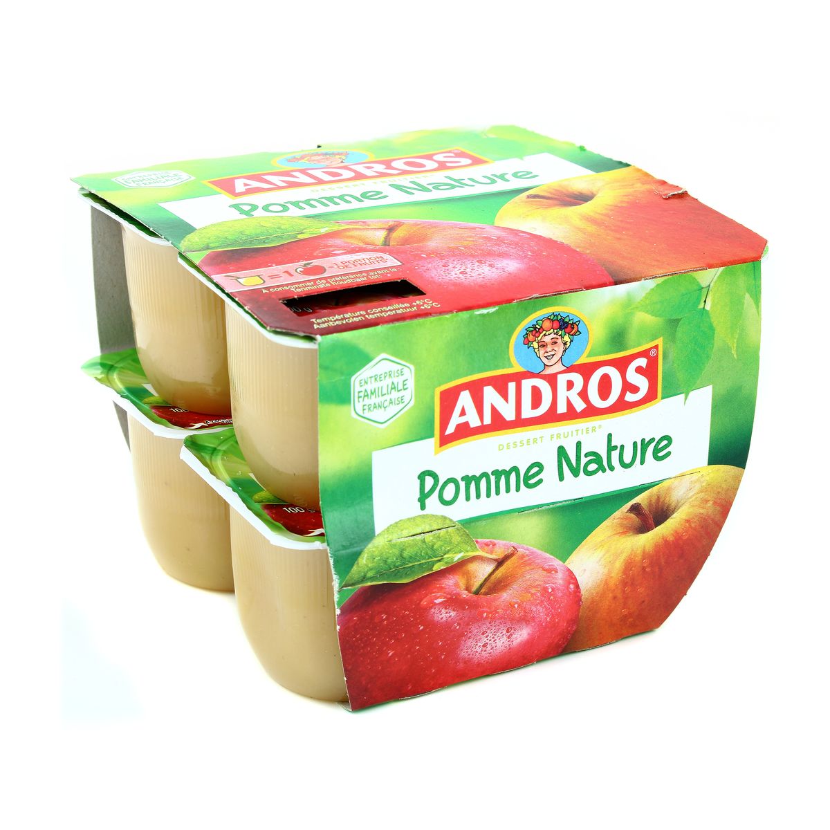 Andros Plain apple dessert 8x100g • EuropaFoodXB • Buy food online from ...