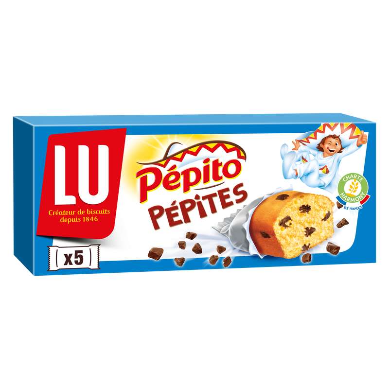 LU Pepito Choco pepites x 5 • EuropaFoodXB • Buy food online from ...