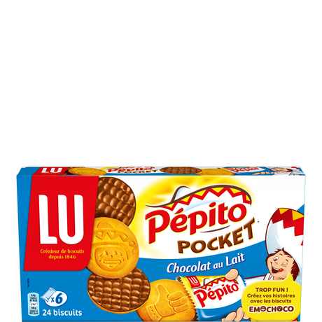 LU Pepito Pocket chocolat au lait • EuropaFoodXB • Acheter des aliments ...